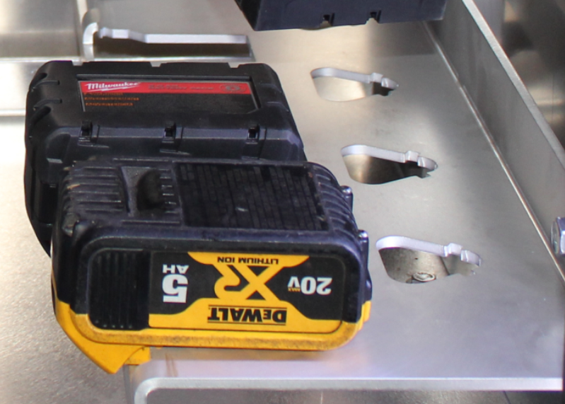 Battery Storage Rack – Service Truck Accessories